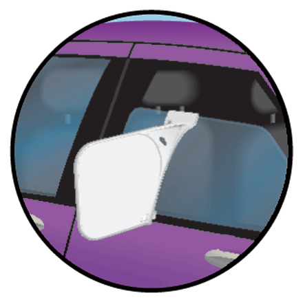 Be more visible whilst learning to drive with the Insight L and P plates