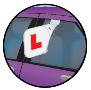 Be more visible whilst learning to drive with the Insight L and P plates